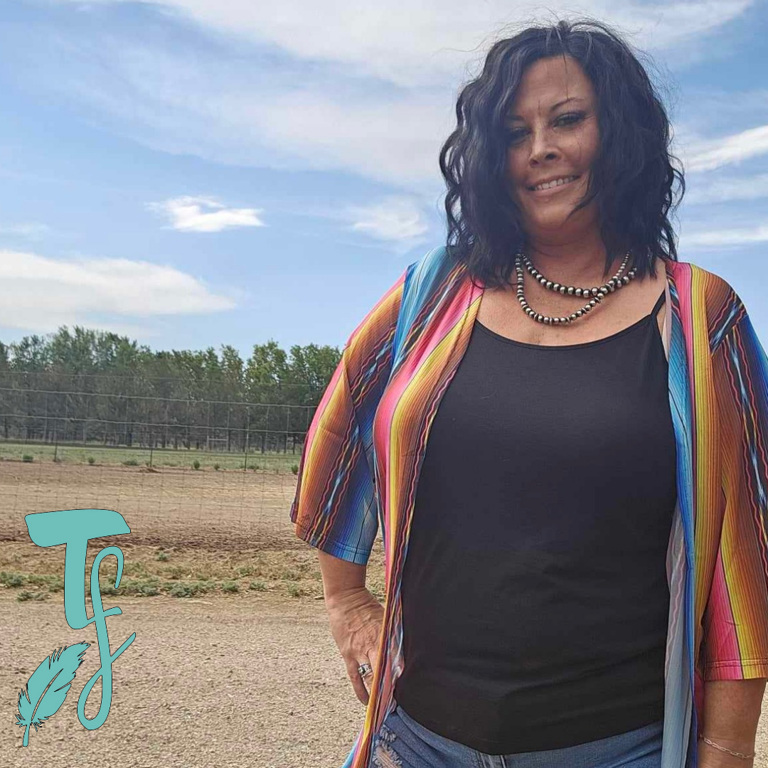 Diamond Rio Duster | The Turquoise Feather